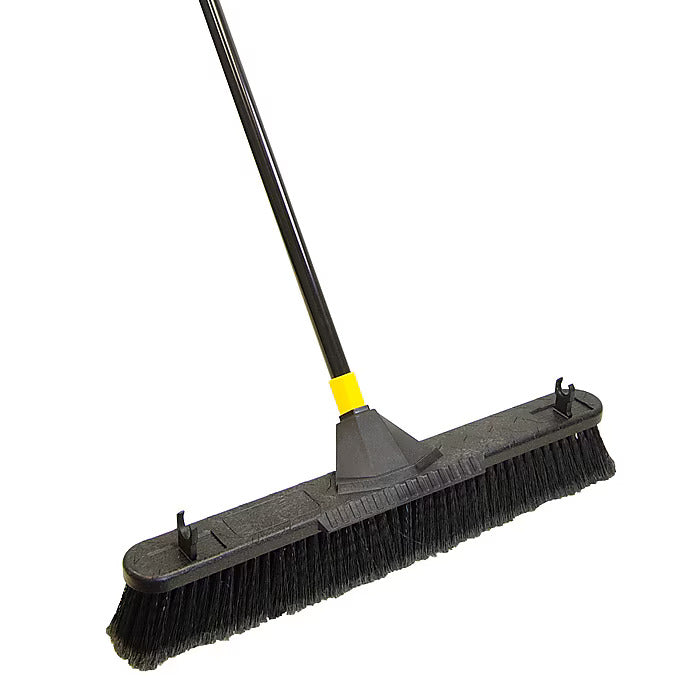 Quickie Bulldozer 24" Smooth Surface Push broom with Scraper – N7 ...
